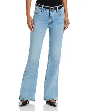 FRAME The Icon High Rise Flare Jeans - Ripple