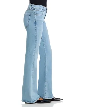 FRAME The Icon High Rise Flare Jeans - Ripple