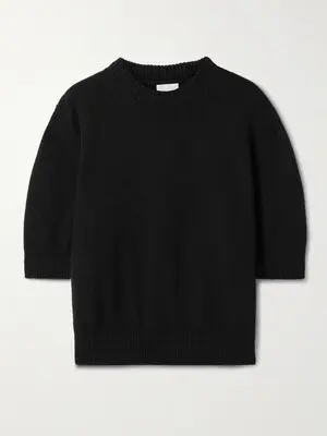 Khaite Davin Cashmere Sweater - Black