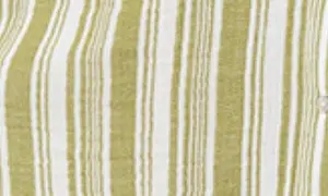 Rip Curl Surf Stripe Cotton Gauze Cover-up Dress - Olive