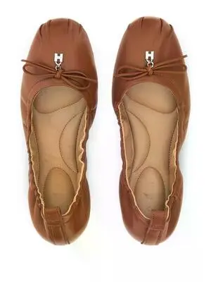 Hogan H684 Ballet Flats - Brown