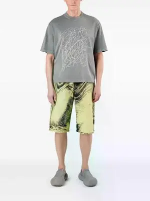 Camper Denim Shorts - Yellow