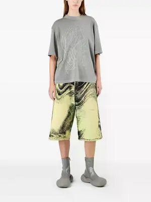 Camper Denim Shorts - Yellow