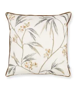 ROMO Mima Tamarind Cushion - Ivory