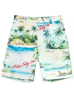 Blue Sky Inn Bermuda Shorts For Men