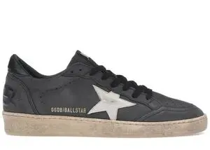 GOLDEN GOOSE Ball Starin Sneakers - Dark Grey/sand