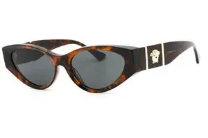 Versace Cat Eye Sunglasses - Havana/dark Grey (ve4454/542987)