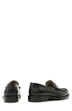ALLSAINTS Bloom Penny Loafer - Black