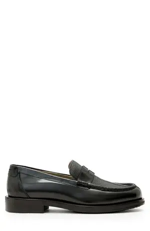 ALLSAINTS Bloom Penny Loafer - Black