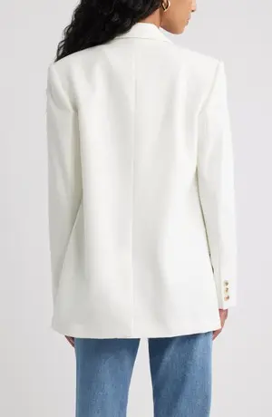OPEN EDIT The Icon Relaxed Blazer - Ivory
