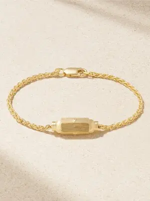 MARIE LICHTENBERG Micro Coco Diamond Bracelet - Gold