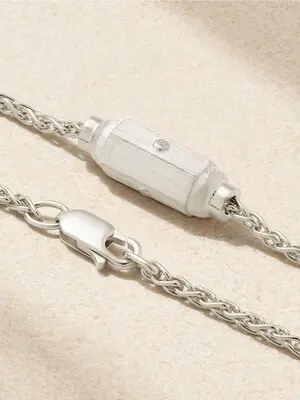 MARIE LICHTENBERG Micro Coco Diamond Bracelet - Silver