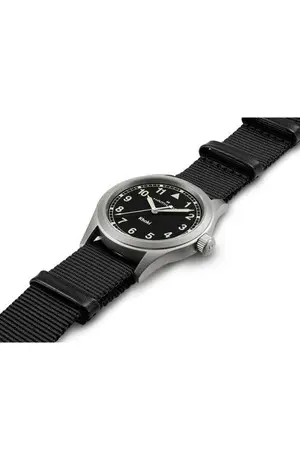 Hamilton Khaki Field Strap Watch - Black