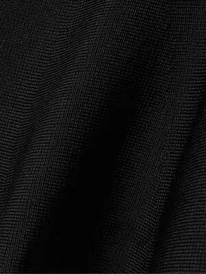 Khaite Andra Stretch-knit Peplum Top - Black