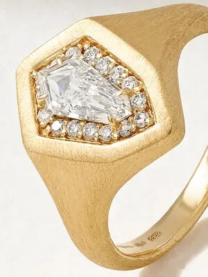 KAMYEN Kite 18-karat Diamond Ring