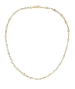 Ileana Makri Rivulet 18-karat Gold Diamond Necklace - Silver