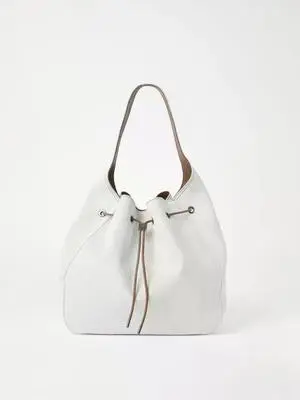 Brunello Cucinelli Leather Tote Bag