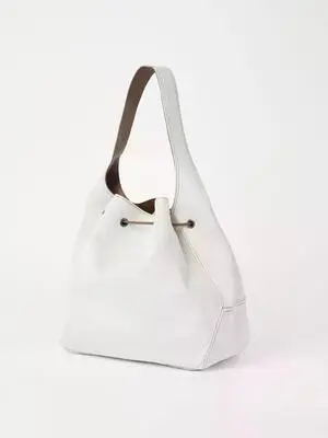 Brunello Cucinelli Leather Tote Bag