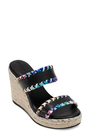 Karl Lagerfeld Paris Charcel Wedge Sandal