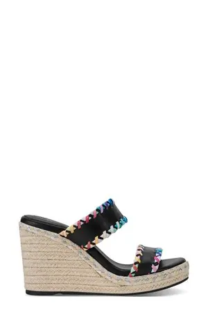 Karl Lagerfeld Paris Charcel Wedge Sandal