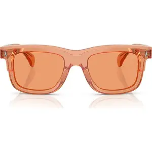 Moncler Moncler Claro Square Sunglasses Orange