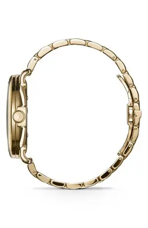 Shinola The Runwell Moon Phase Bracelet Watch - White