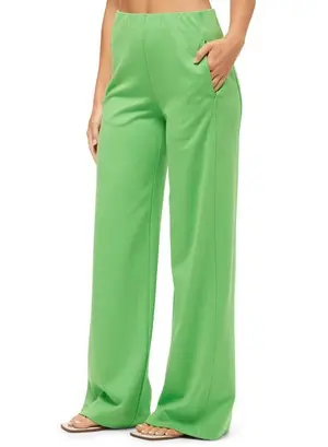 Trina Turk Record Ponte Pant - Grass Court Green