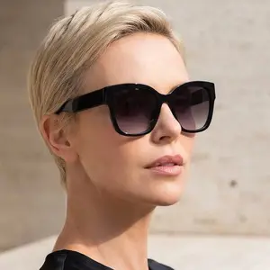 VELVET EYEWEAR Jane Polarized Sunglasses - Black