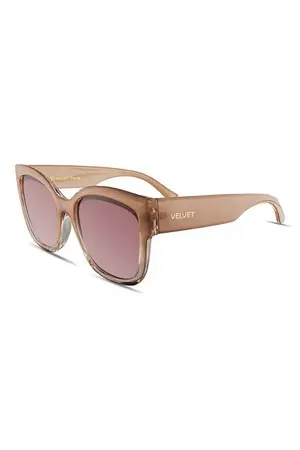 VELVET EYEWEAR Jane Sunglasses - Blush