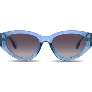 VELVET EYEWEAR Rosa Sunglasses - Dusty Blue