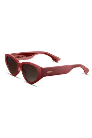 VELVET EYEWEAR Rosa Sunglasses - Red