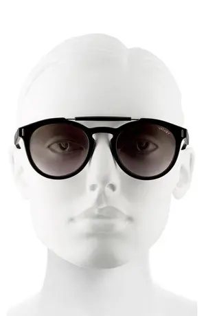 VELVET EYEWEAR Amelia Sunglasses - Black Grey