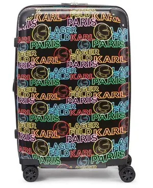 Karl Lagerfeld 25" Upright Suitcase
