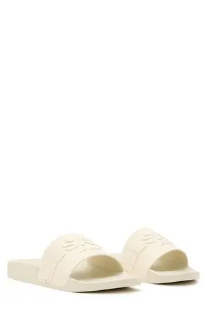 ALLSAINTS Biggy Slide Sandal - Chalk White