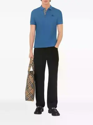 Burberry Ekd Polo Shirt - Blue