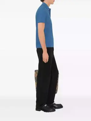 Burberry Ekd Polo Shirt - Blue