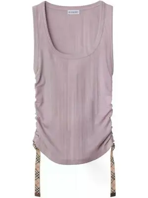 Burberry Jersey Tank Top - Pink
