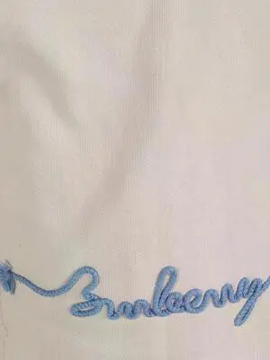 Burberry Logo Detail Shorts - Blue