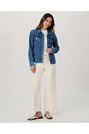 Paige Ari Wide Leg Pant - Denim