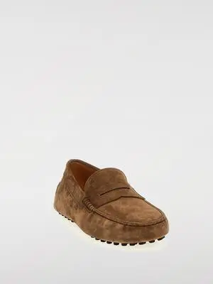 TOD'S Suede Loafers - Earth