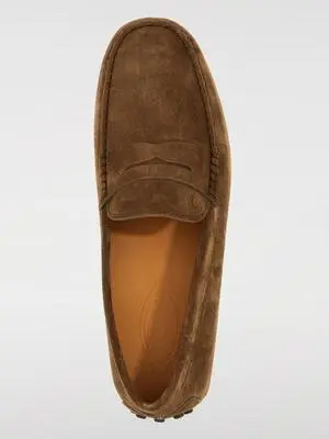 TOD'S Suede Loafers - Earth