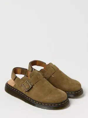 Dr. Martens Buckled Clog Sandals - Military