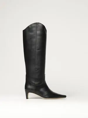 Staud Knee High Boots - Black