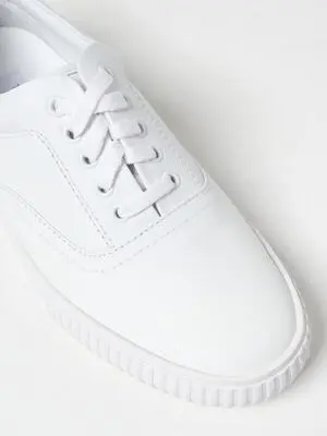 Thom Browne Leather Sneakers - White