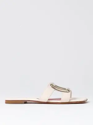 ROGER VIVIER Flat Sandal - White