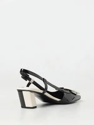 ROGER VIVIER Slingback High Heel Shoes - Black