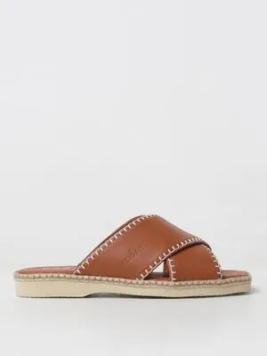 Hogan Flat Sandal Leather
