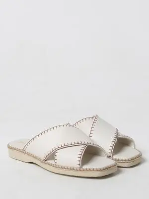 Hogan Flat Sandal - White