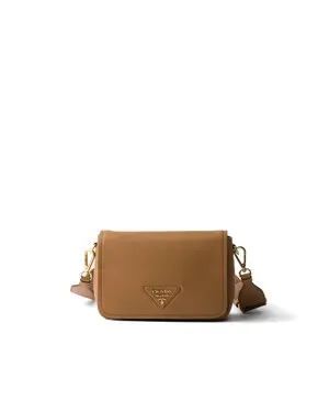 Prada Leather Shoulder Bag - Brown