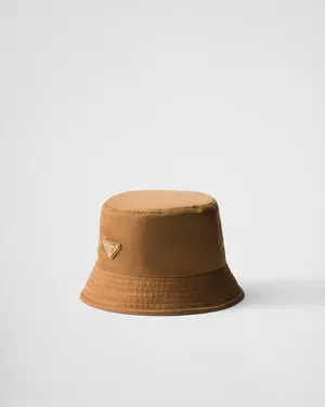 Prada Prada Re-Nylon Bucket Hat Brandy